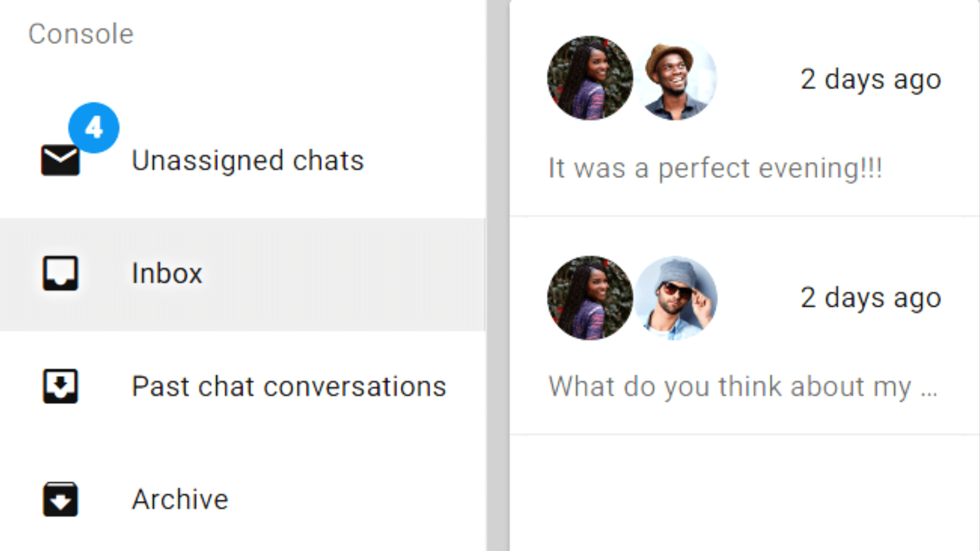 Chat Operator software